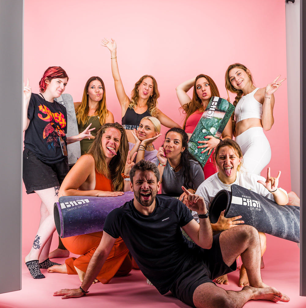 myBibi.co : Le tapis de sport antidérapant alliant style et performance ...